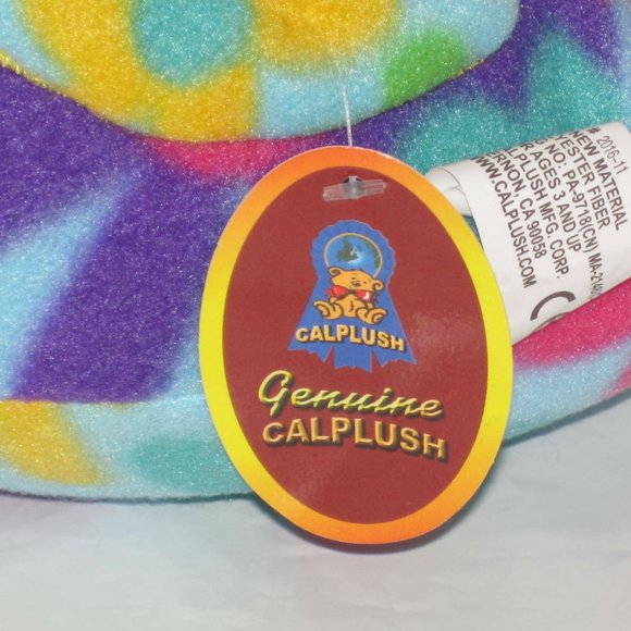 CALPLUSH | Toys | Calplush Colorful Floral Plush Duck New | Poshmark